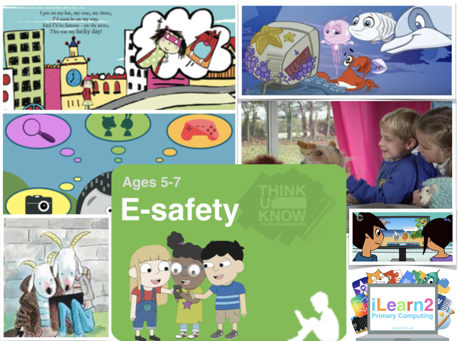 Key Stage 1 E-safety Resources - iLearn2 | Primary Computing. Made Easy.
