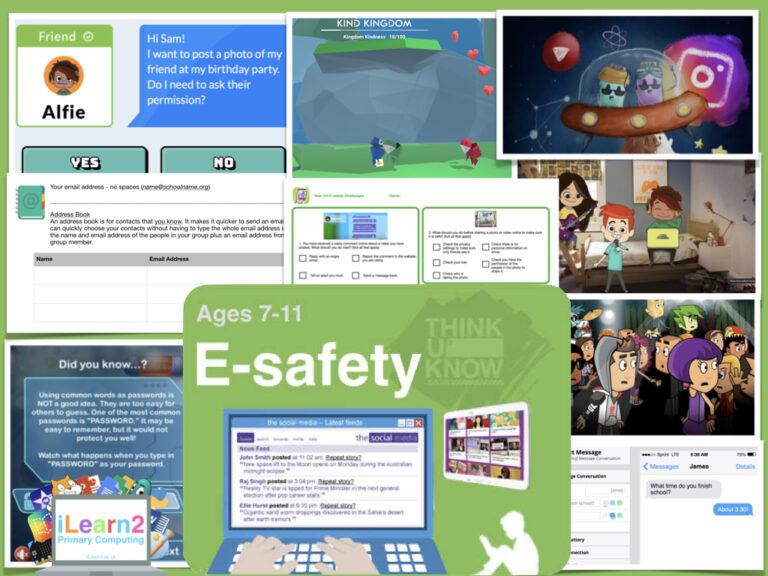 Preview - Key Stage 2 E-safety - Primary Computing Resources - iLearn2