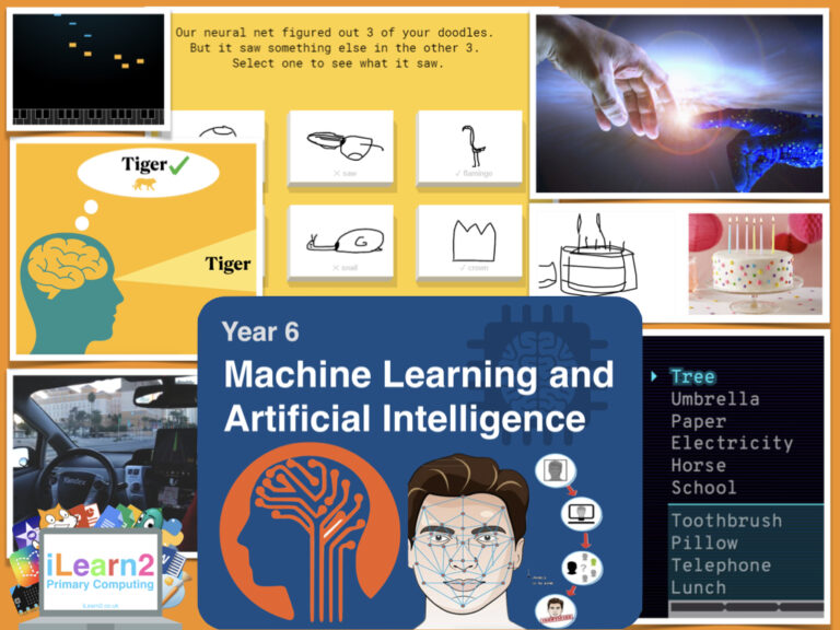 Year 6 Machine Learning Activity Pack - Primary Computing Scheme of Work