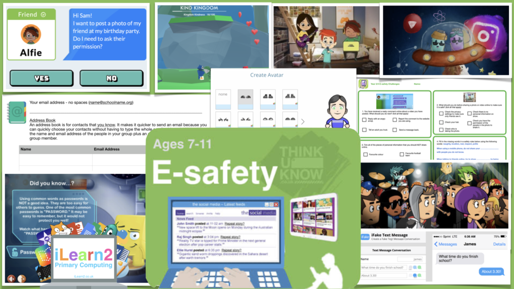 Preview - Key Stage 2 E-safety - iLearn2 | Primary Computing. Made Easy.