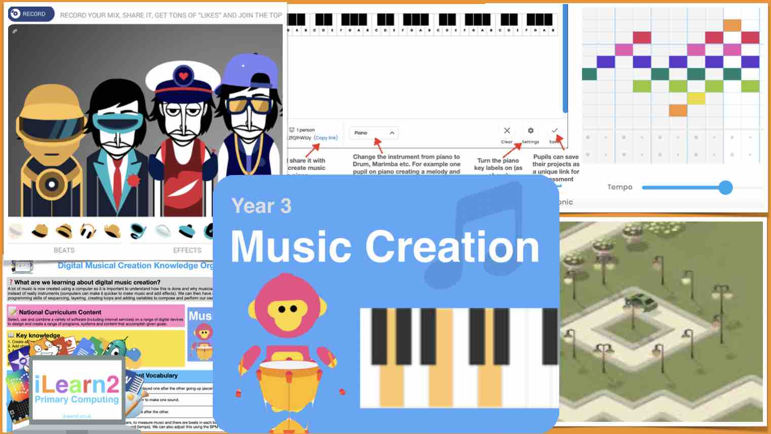 Preview - Year 3 Music - iLearn2 | Primary Computing. Made Easy.
