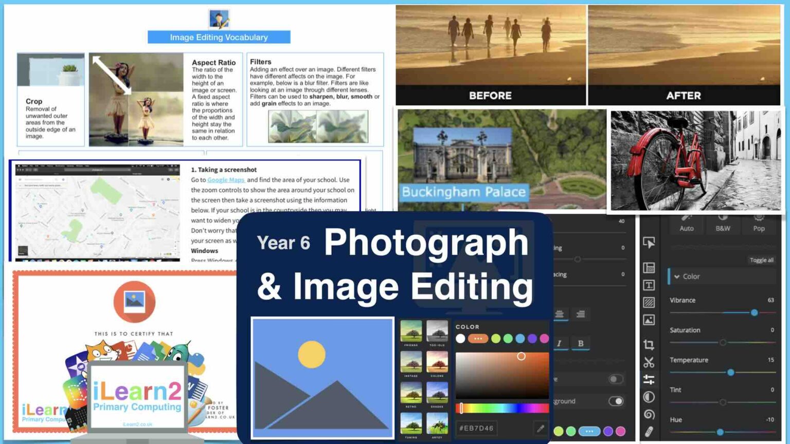 Year 6 Image Editing - iLearn2 | Primary Computing. Made Easy.
